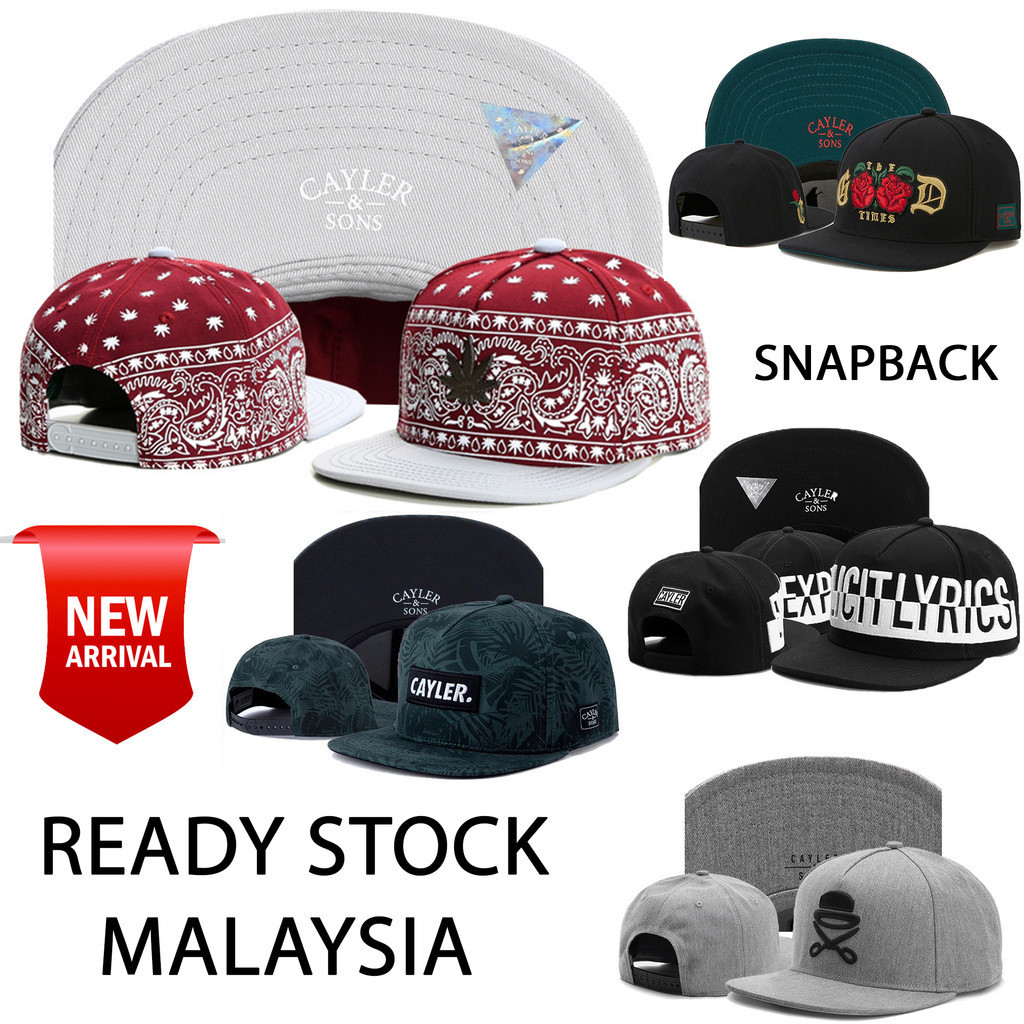 CAYLER AND SONS HIP HOP FASHION SNAPBACK BASEBALL CAP TOPI LELAKI (CP ...