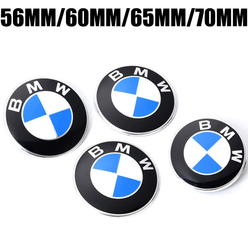 Bmw Logo Sticker 56.5/60/65/70MM Car Sticker BMW Car Personalized Car ...