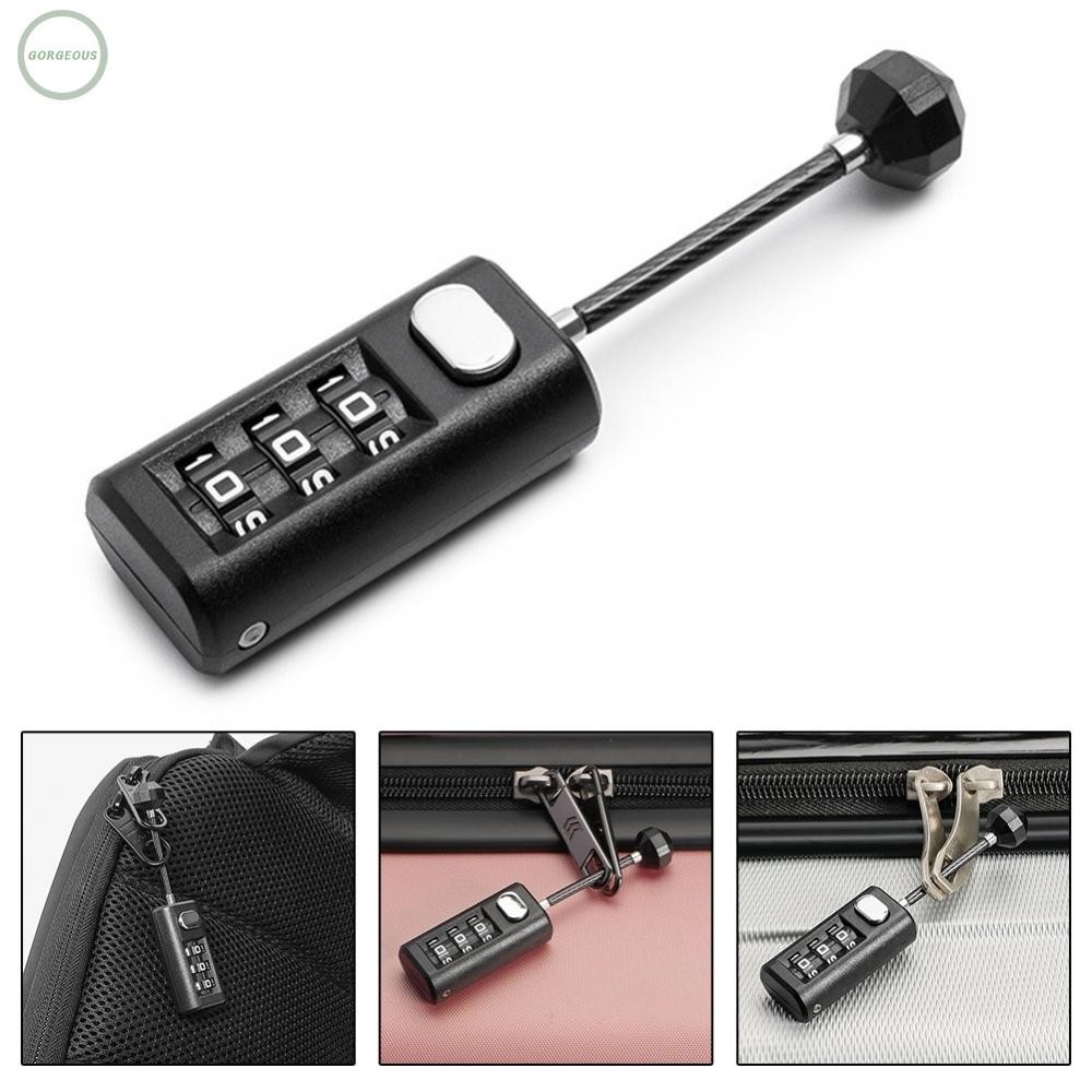 GORGEOUS~Protect your Belongings with a Compact Resettable Lock for ...