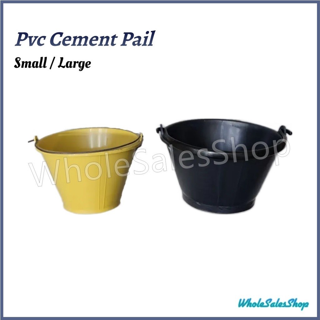 Heavy Duty Bucket Pail Pvc Cement Pail Bucket Simen Baldi Simen (Carry ...