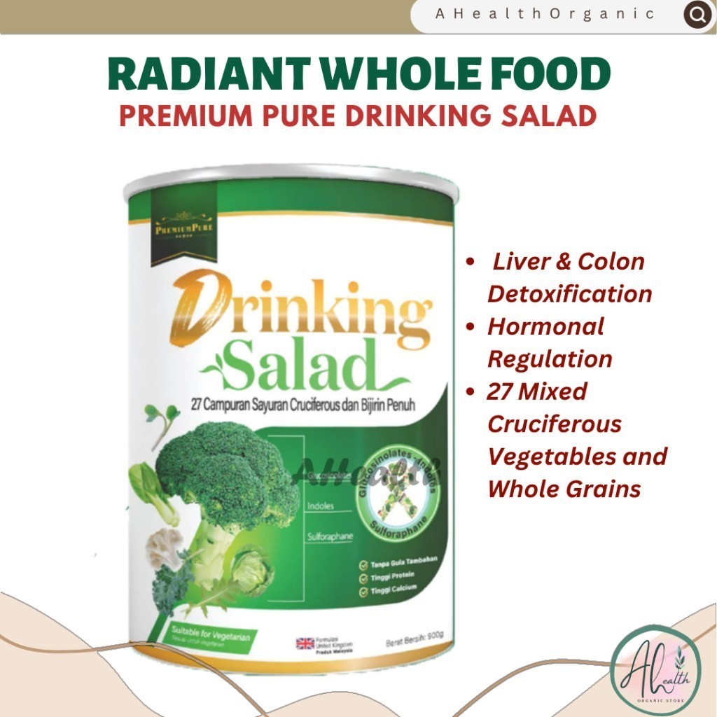 Radiant WholeFood Premium Pure Drinking Salad 800g | Shopee Malaysia