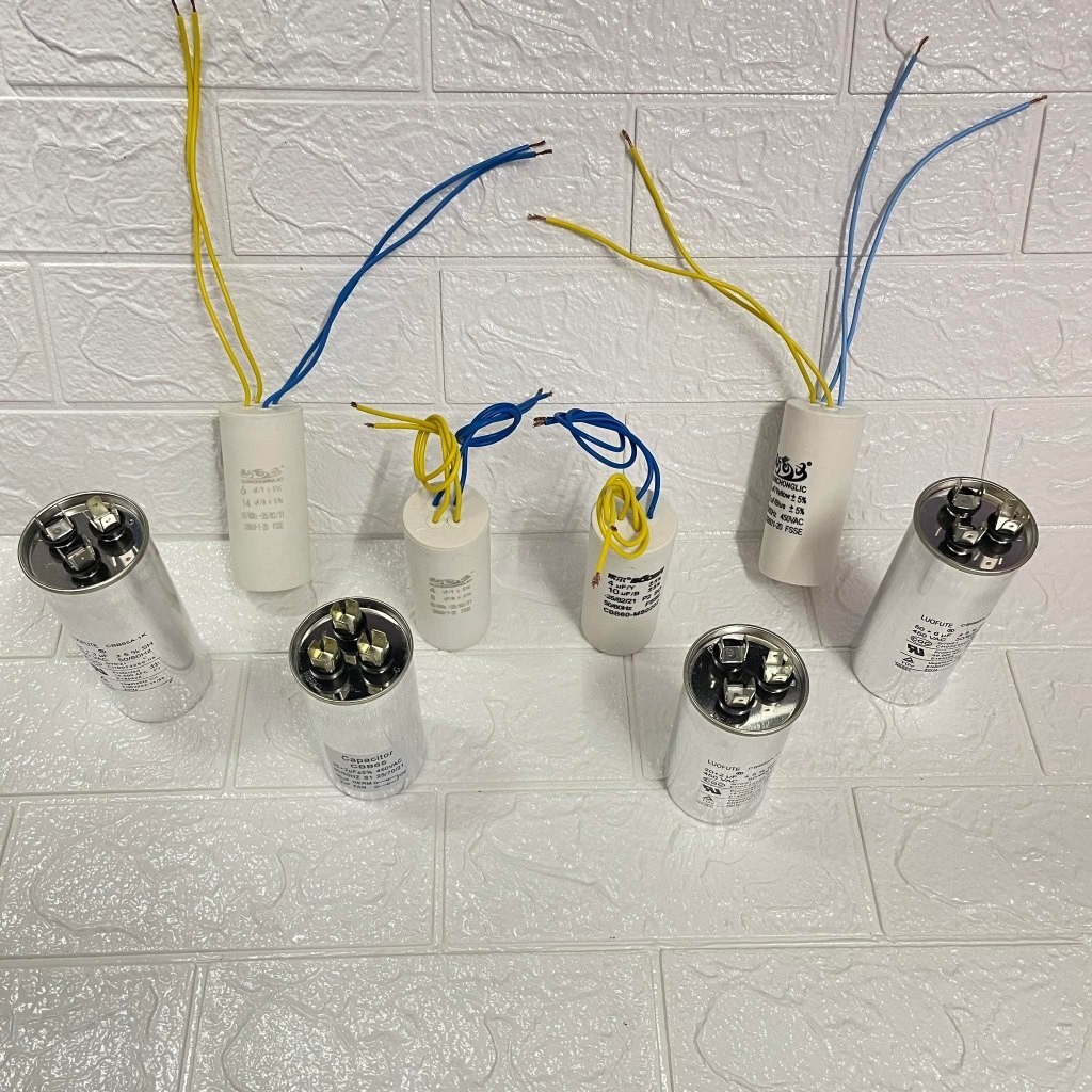 YeeFixx double uf Dual capacitor electrical (pin / wired) condenser ...