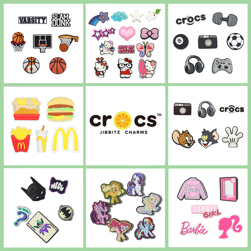 Jibbitz cross charm set Shoe Buckle 2024 New Style Cute Cartoon ...