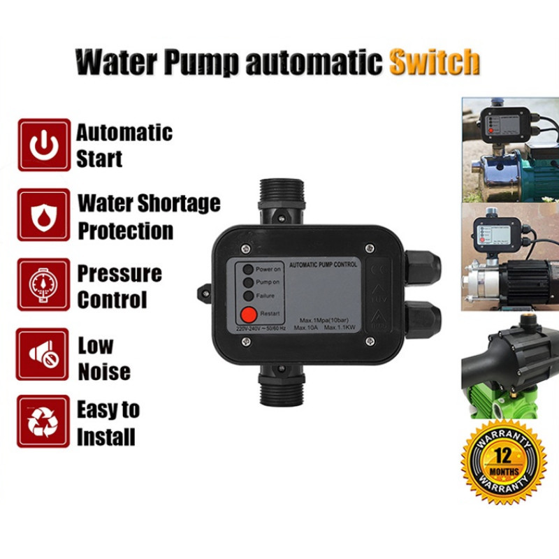Water Pump Control Self-priming Water Pump Pressure Switch Automatic ...
