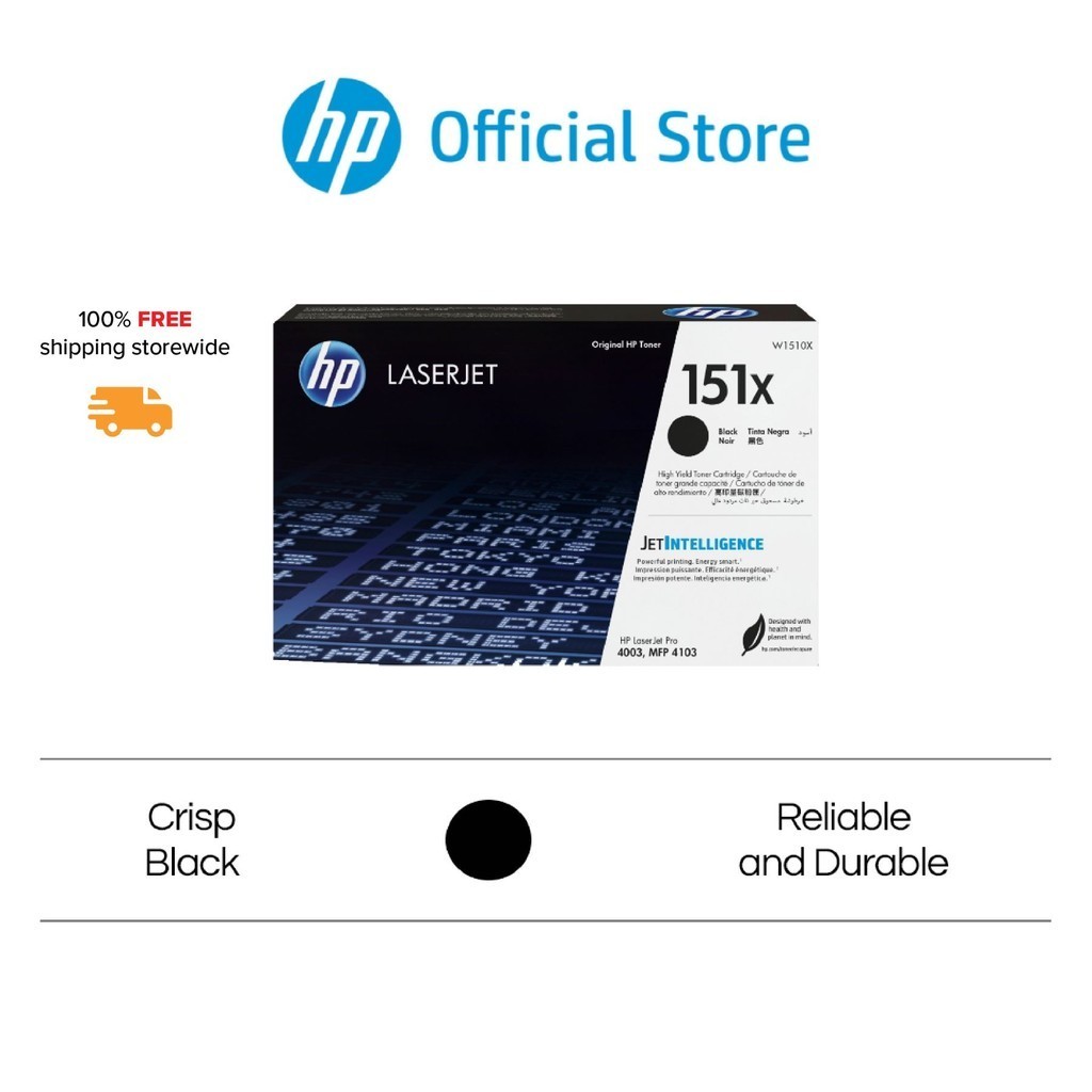 HP 151X Black LaserJet Toner Cartridge | Shopee Malaysia