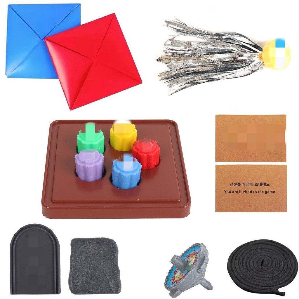 Squid Game 2 Stone Catching Game Gongji Jack Stone Pebble Set Korean ...