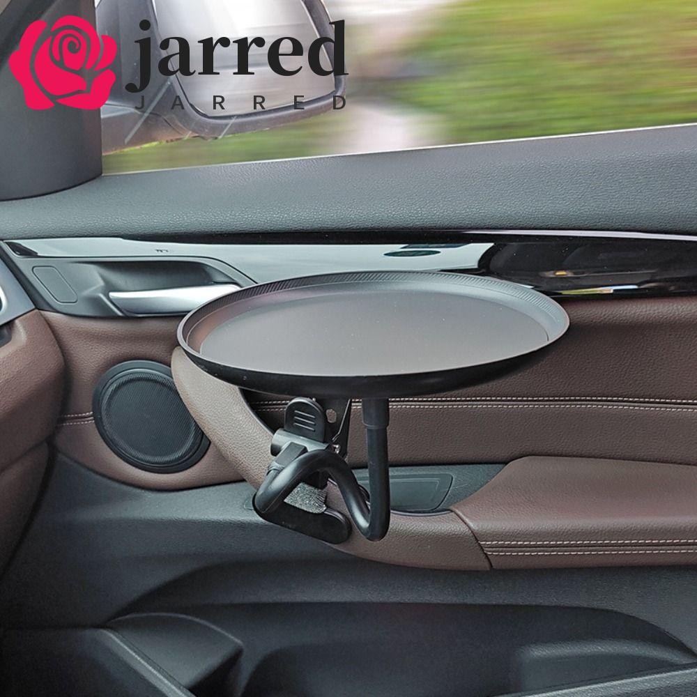JARRED Car Cup Holder Tray, with Clamp Adjustable Car Swivel Tray ...
