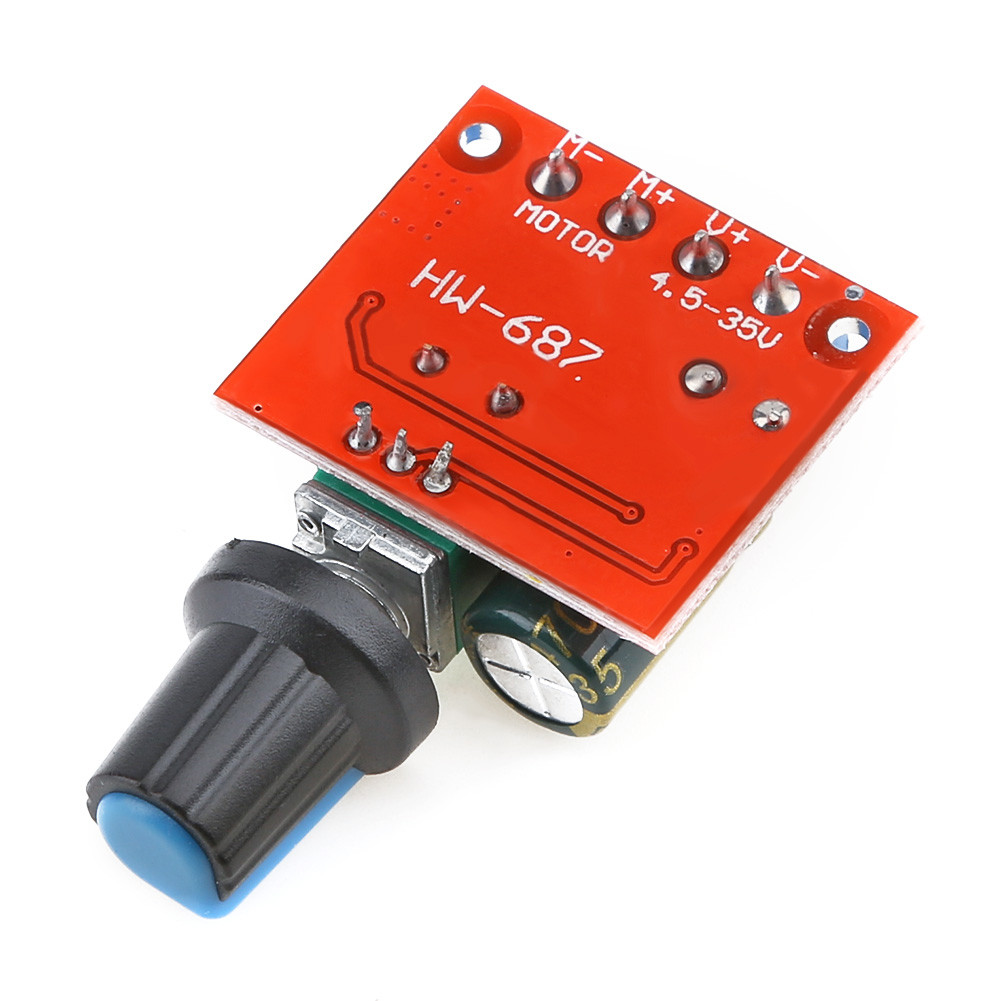 DC 4.5V-35V 5A PWM Motor Speed Controller 90W PWM Adjustable Drive ...