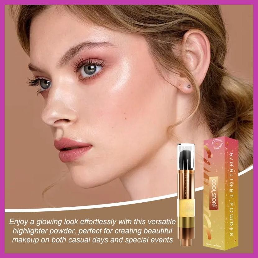 High Gloss Highlighter Powder High Gloss Body Glitter Highlighter Stick ...