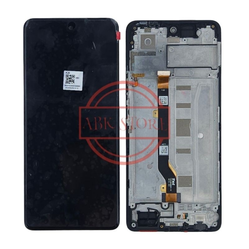 Lcd TOUCHSCREEN TECNO SPARK 20 PRO KJ6 ORIGINAL FULLSET + LCD FRAME ...