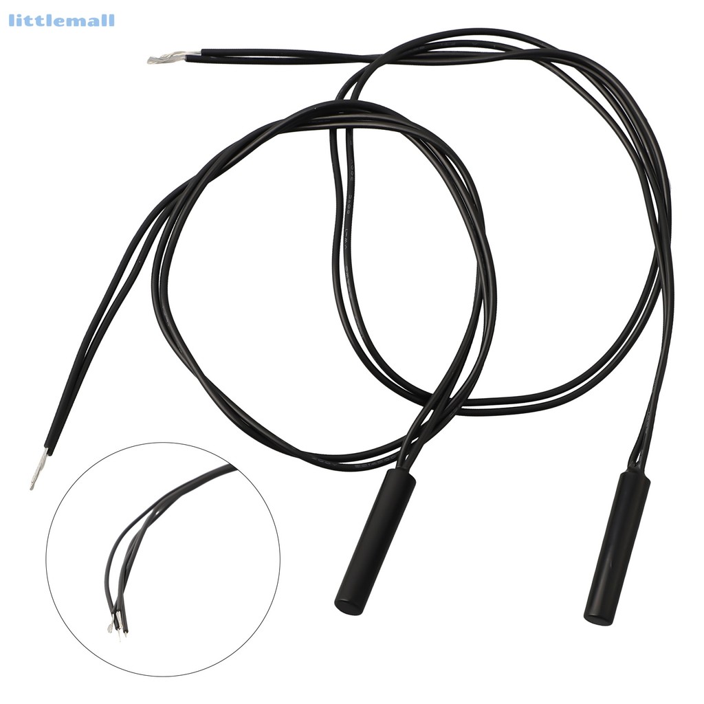 [LLMA] 2X Cylindrical Plastic Mounted Reed Proximity Switch Magnetic ...