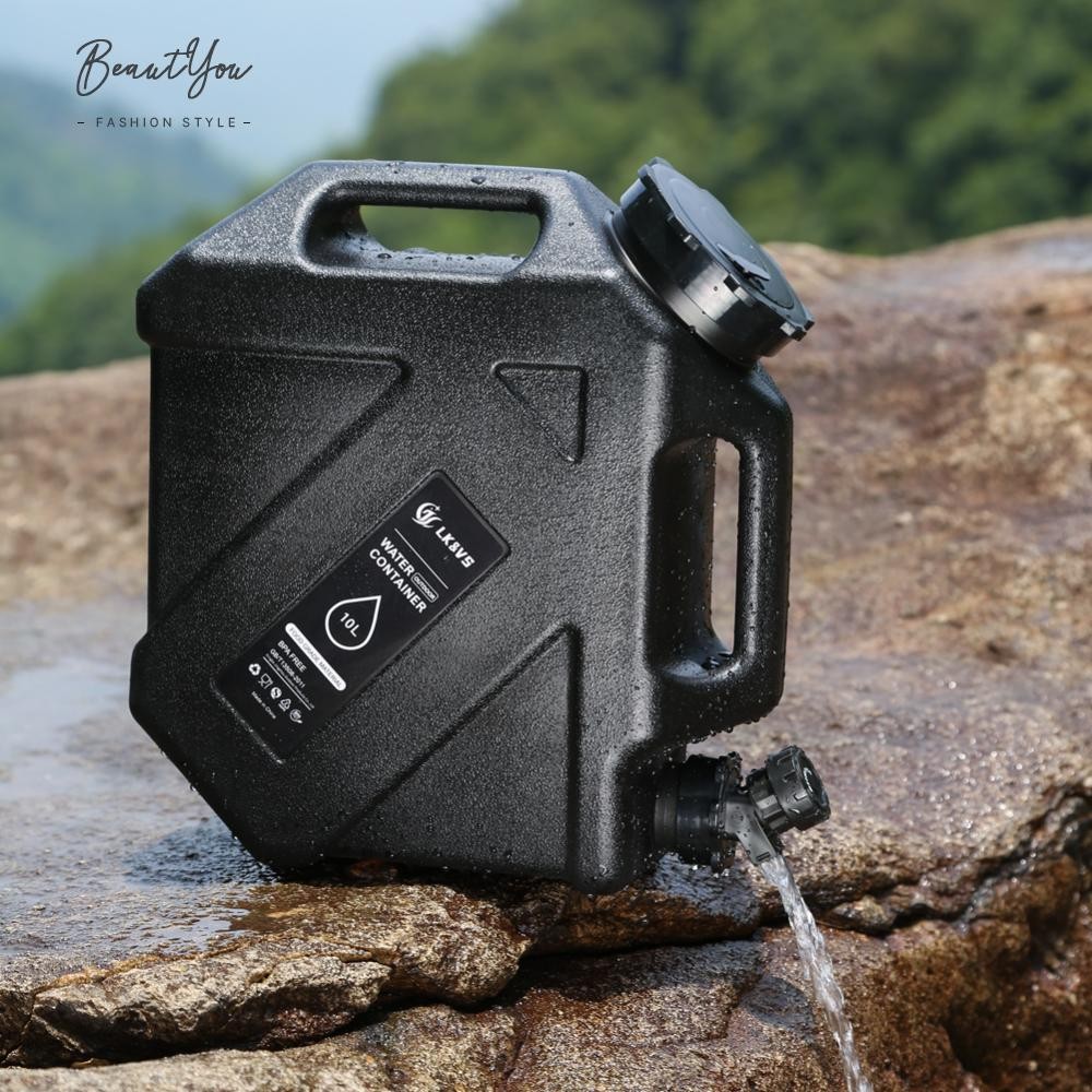 10L Camping Water Jug Large Capacity Water Storage Tank for Vehicle Car ...