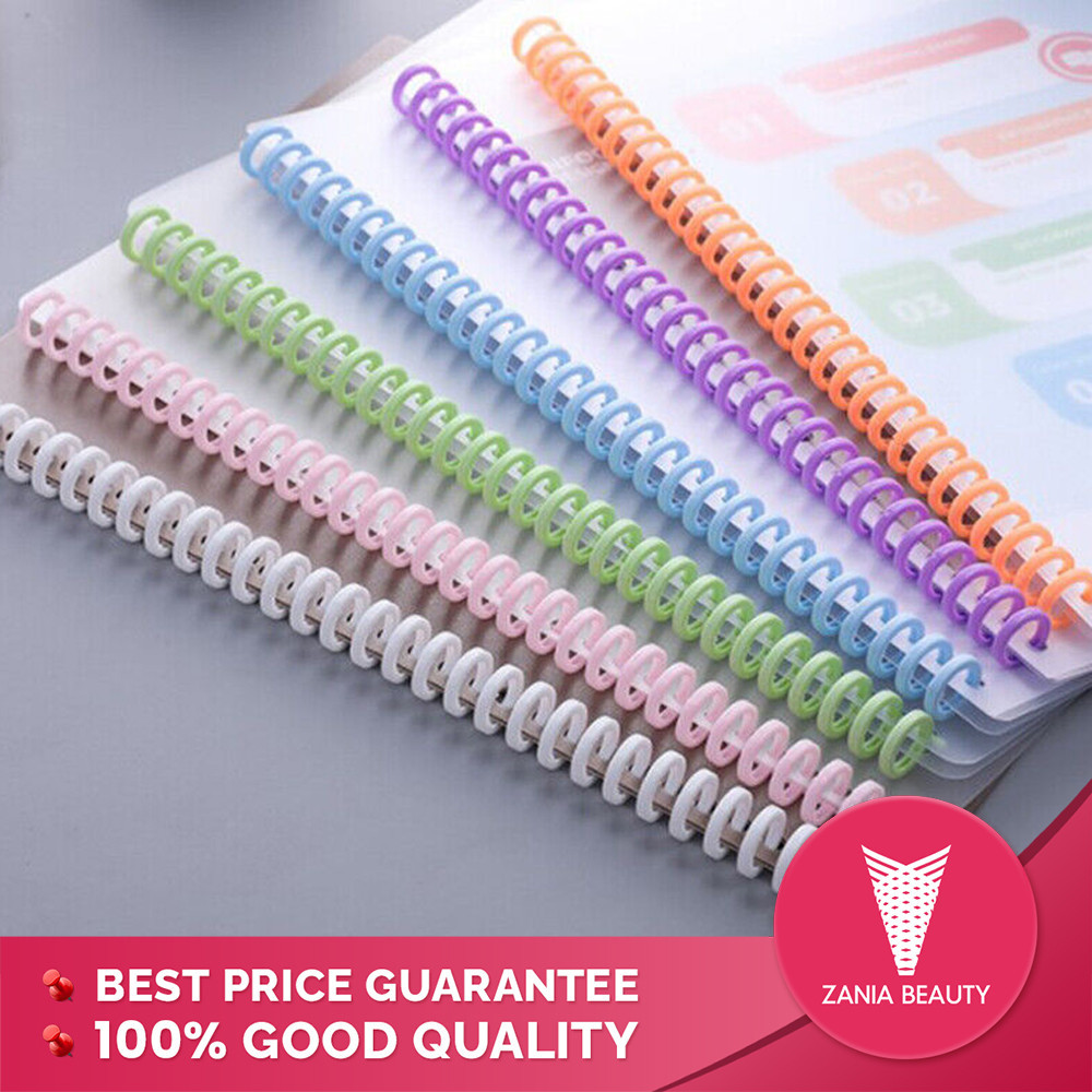 Zania Large-Capacity Binder Clip Ring Coil Strip Paper Buckle 30 Hole ...
