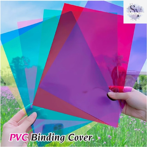 A4 Transparent Color PVC Cover | A4 Rigid Sheet Color | BINDING COVER ...