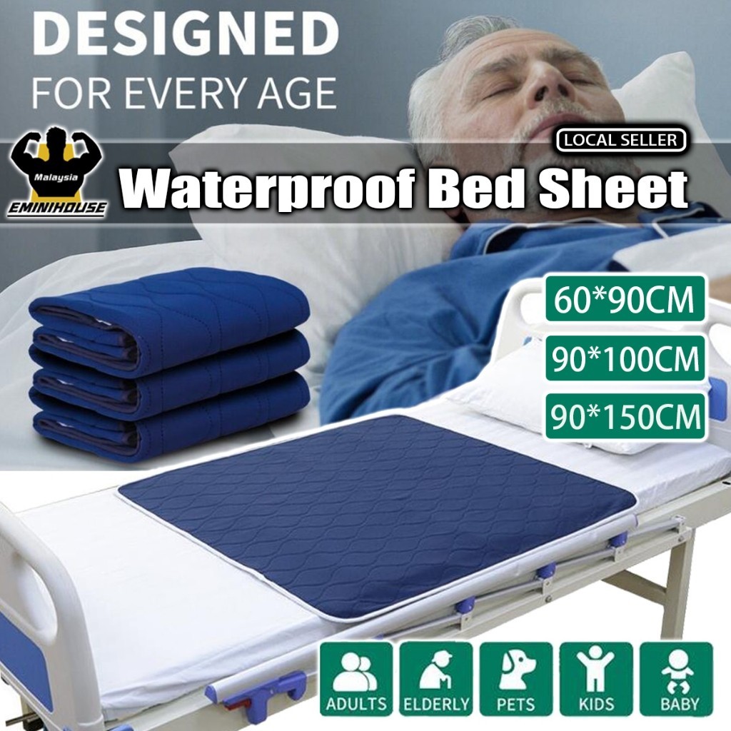 Thicken Waterproof Bed Sheet Mattress Protector Incontinence Machine ...