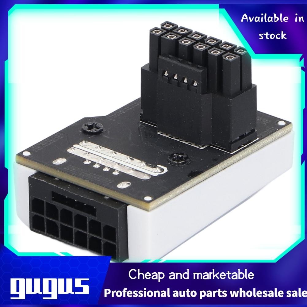 Gugushop 12 4 Pin Angle Connector Power Adapter Compact Right GPU ...