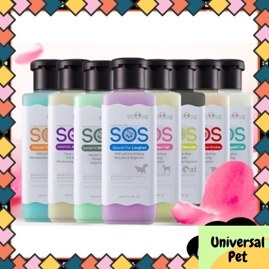 READY STOCK! 365ML SOS CAT Shampoo Hygiene Scented Smell Pet Shampoo ...