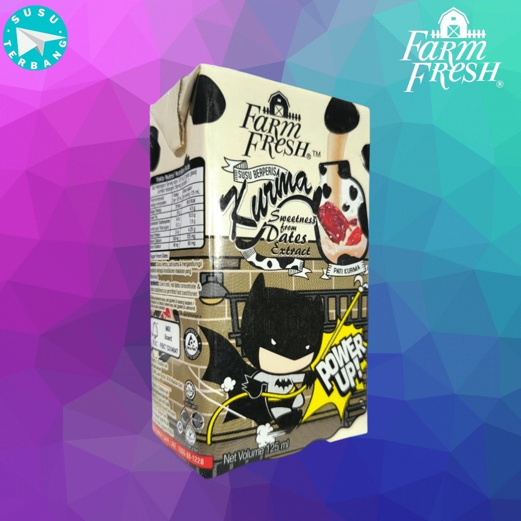 Farm Fresh UHT Milk 125ml Mix 12 Flavors in 32 Packs - Grow/Chocolate ...