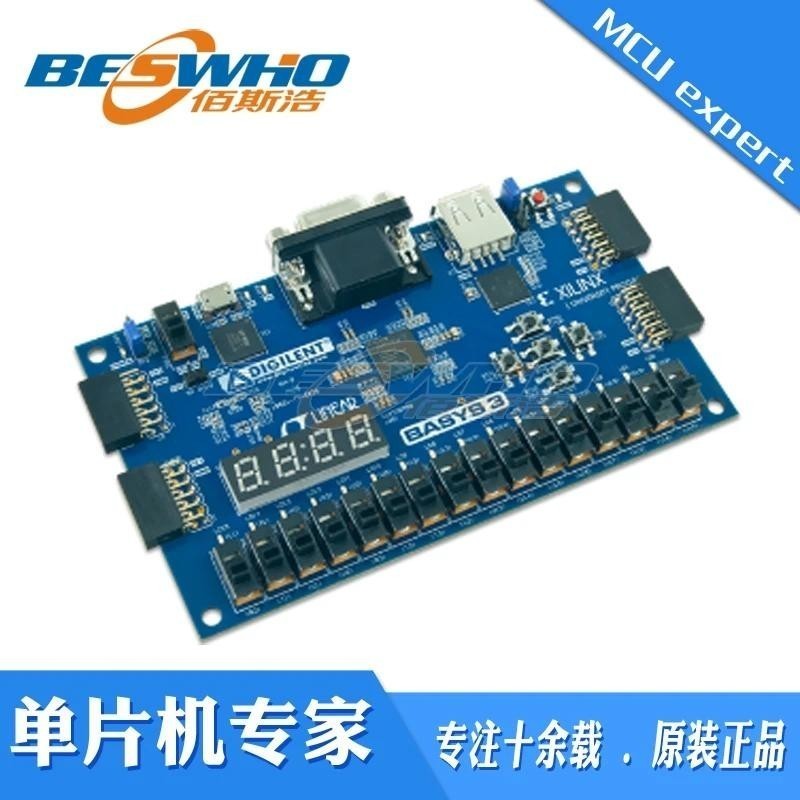 410-183 Digilent Basys3 Artix-7 FPGA Xilinx XUP Digilent Learning ...