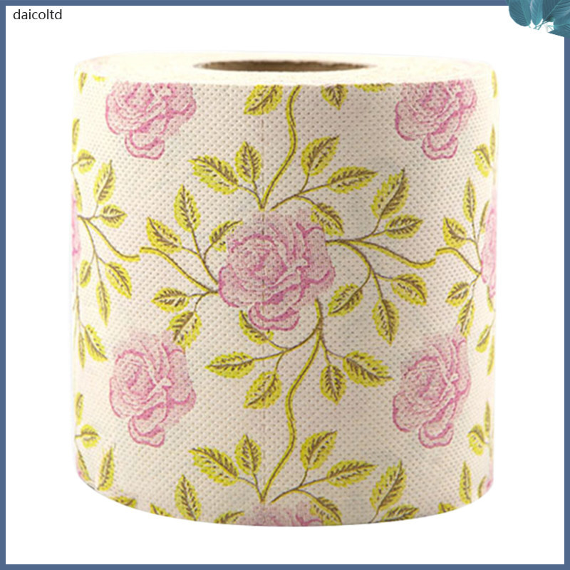 daicoltd Printed Toilet Paper Tissue Creative Bamboo Pulp Bulk Bath ...