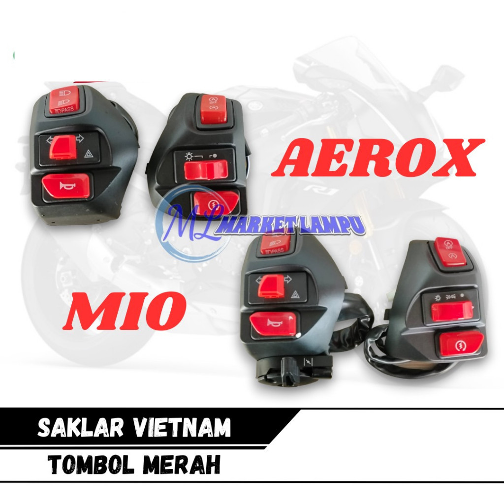 Switch Set Mio And Aerox Vietnam+ Universal All Mio And Aerox ...