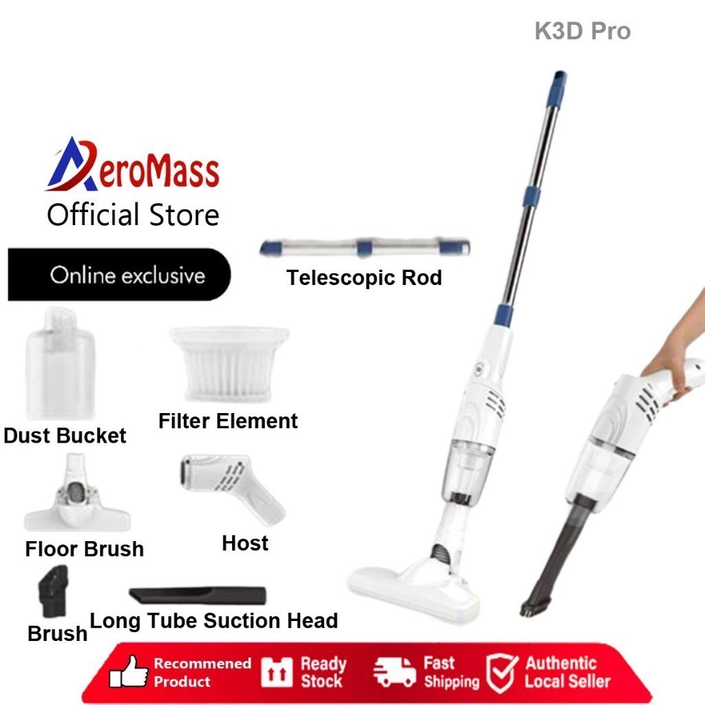 AEROMASS K3D Model Cordless Vacuum Cleaner Car Vacuum Wireless Vacuum ...