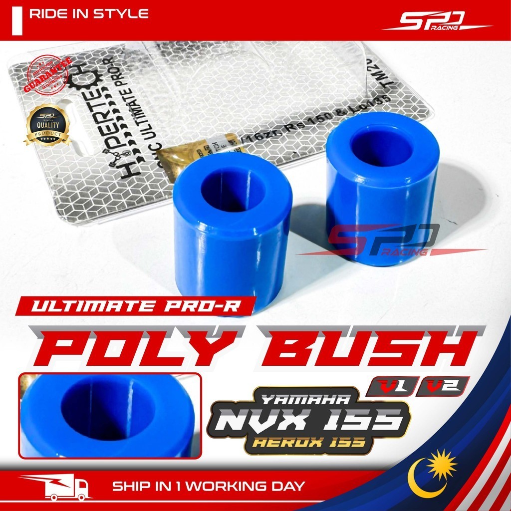 NVX Poly Bush I CNC Ultimate PRO-R Hypertech For NVX 155 V1 V2 | Shopee ...