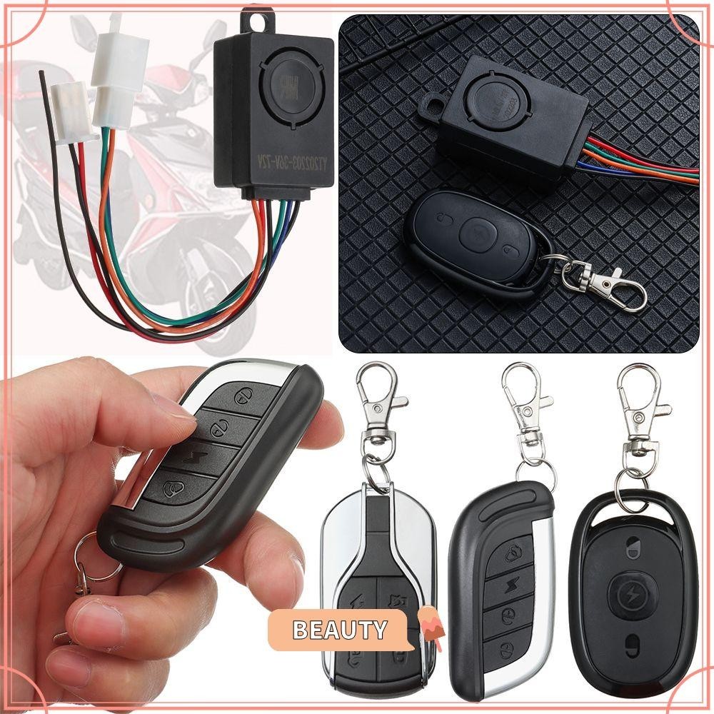 BEAUTYONE E-Bike Alarm System 36-72V Anti-Theft Refitting Parts With ...