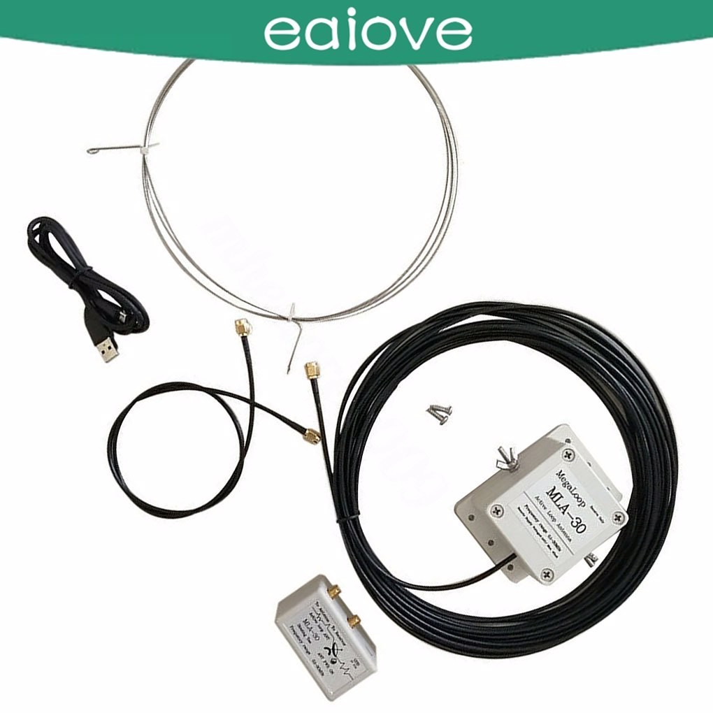 MLA-30 Loop Antenna Amplifier Active Receiving Radio 100kHz Aerial ...