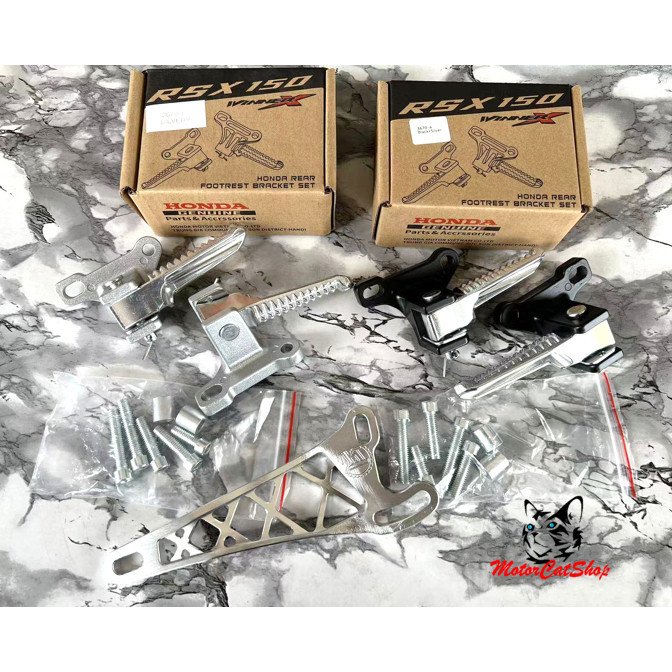 Footrest Bracket Set Honda RS-X150 / RS150R Footrest Honda Cutiing Ego ...