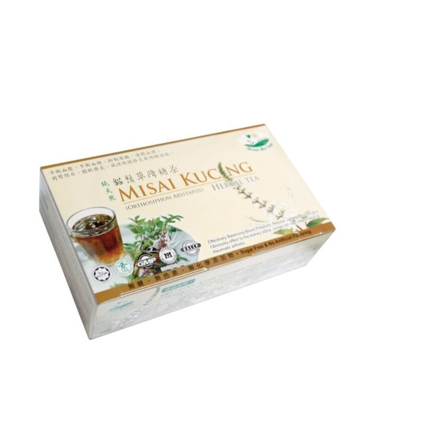 GBT Misai Kucing Herbal Tea 纯天然猫须草茶 60g (20 bags x3g ) | Shopee Malaysia