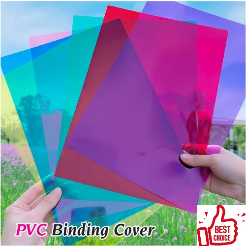 A4 Transparent Color PVC Cover | A4 Rigid Sheet Color | BINDING COVER ...