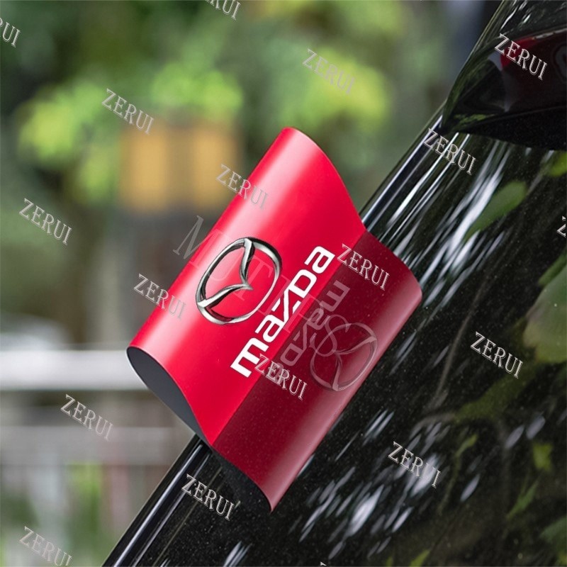 ZR For Mazda Car Sticker Wash Label Style Trunk Door Decals PVC Auto ...