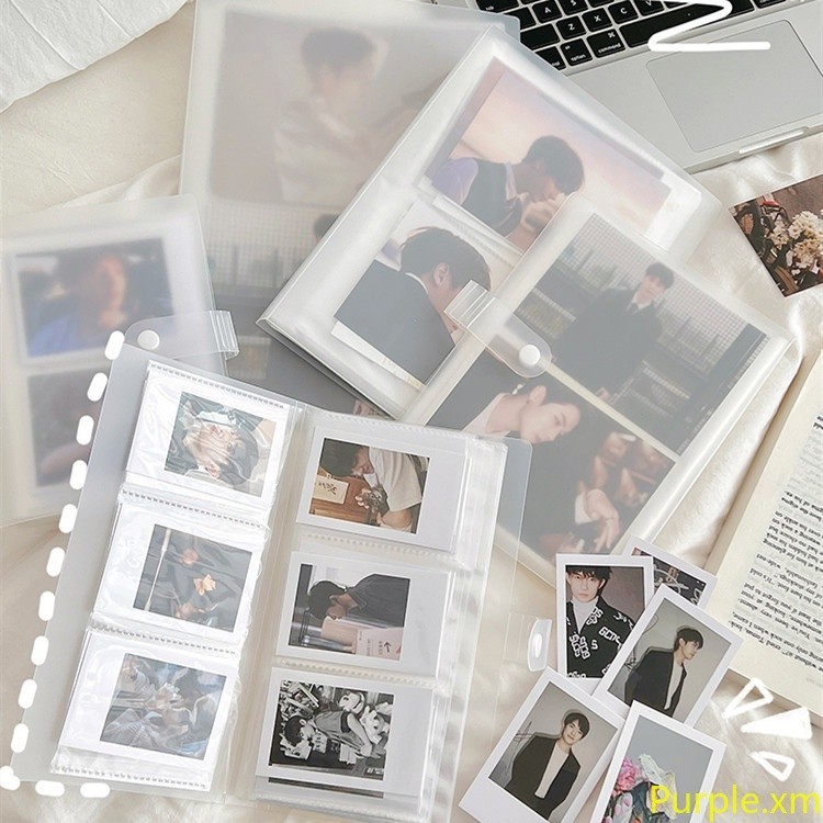 3inch PP Collect Book 80/84/160/240 Grids Frosted Interstitial Photo ...