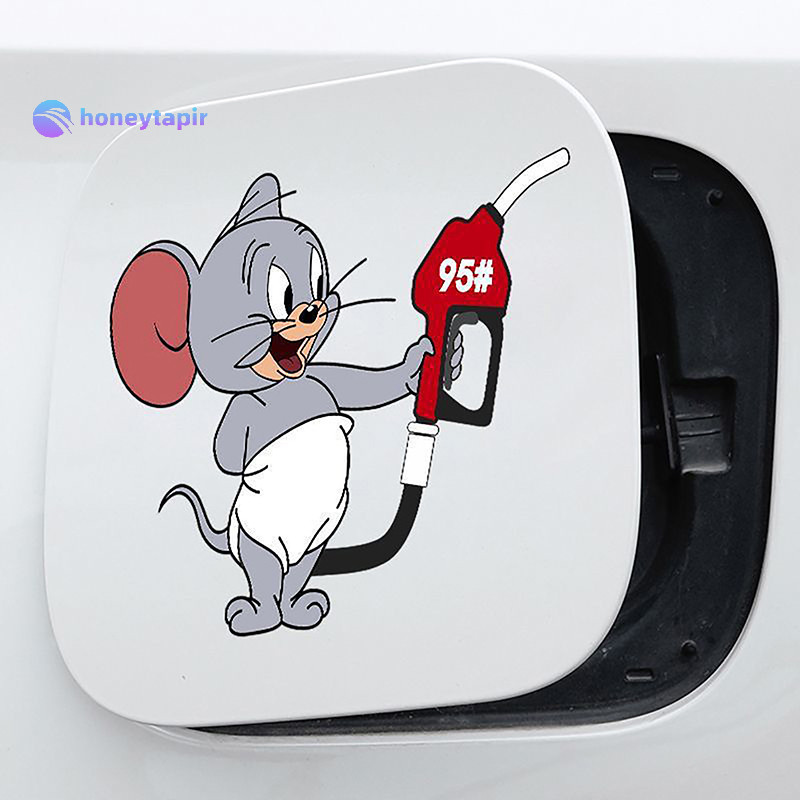 honeytapir Funny Car Stickers High Gas Consumption Decal Fuel Gage ...