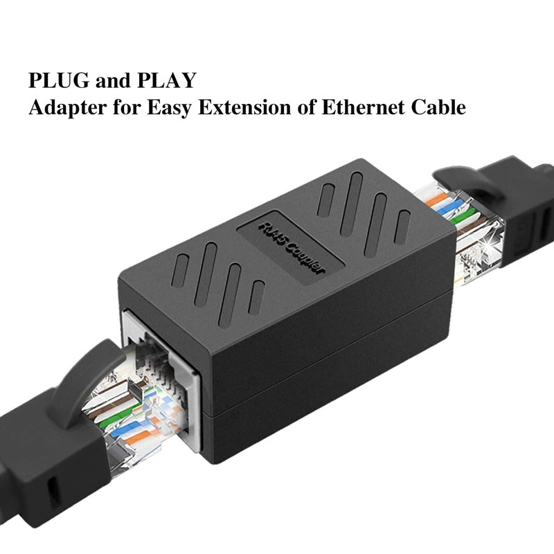 RJ45 Network Connectors Hielded in-Line Coupler For Cat7/Cat6/Cat5e ...