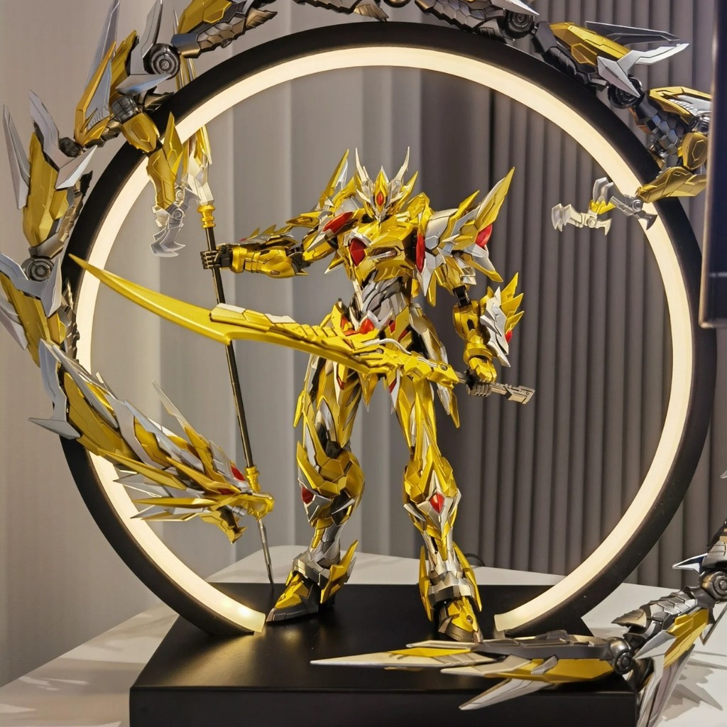 [Hot-selling Gundam] Nezha Figure Cao Ren Snow White Assembly Model ...