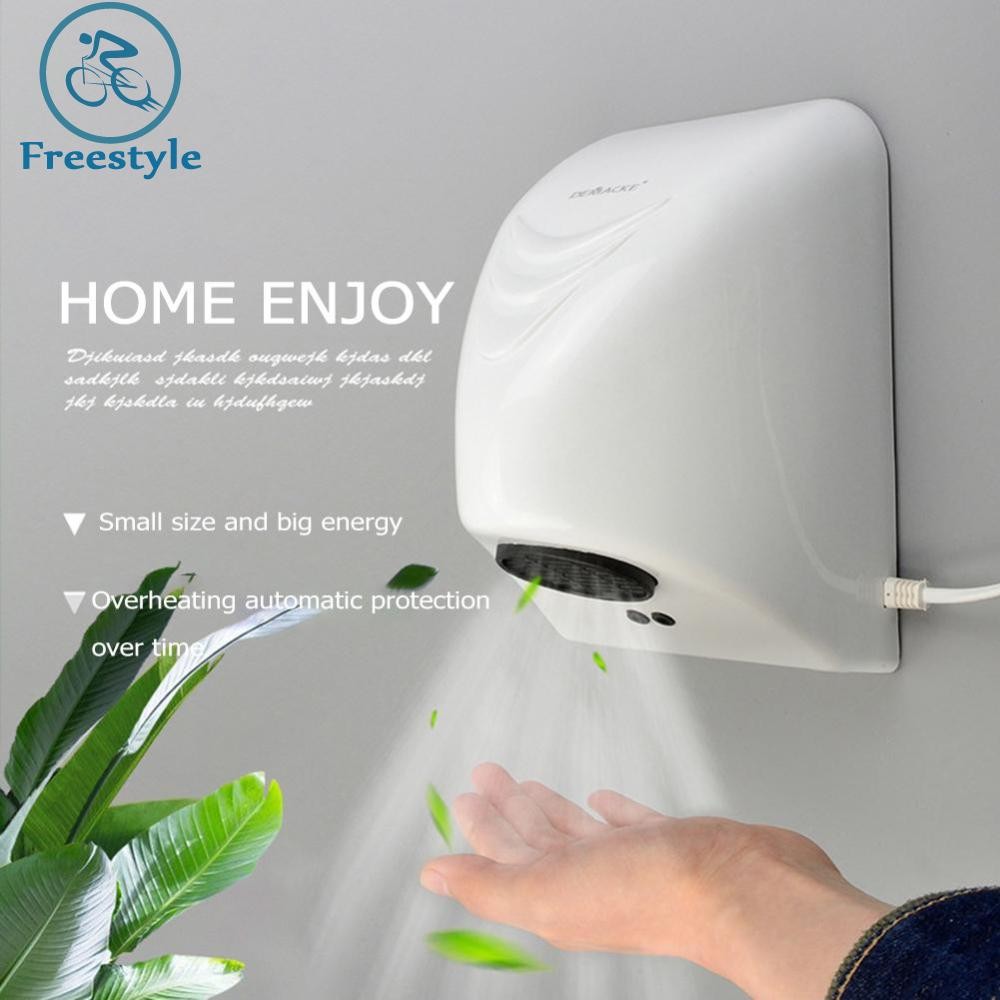 Hotel Smart Hand Dryer Fully Automatic Infrared Sensor Hand Drying ...