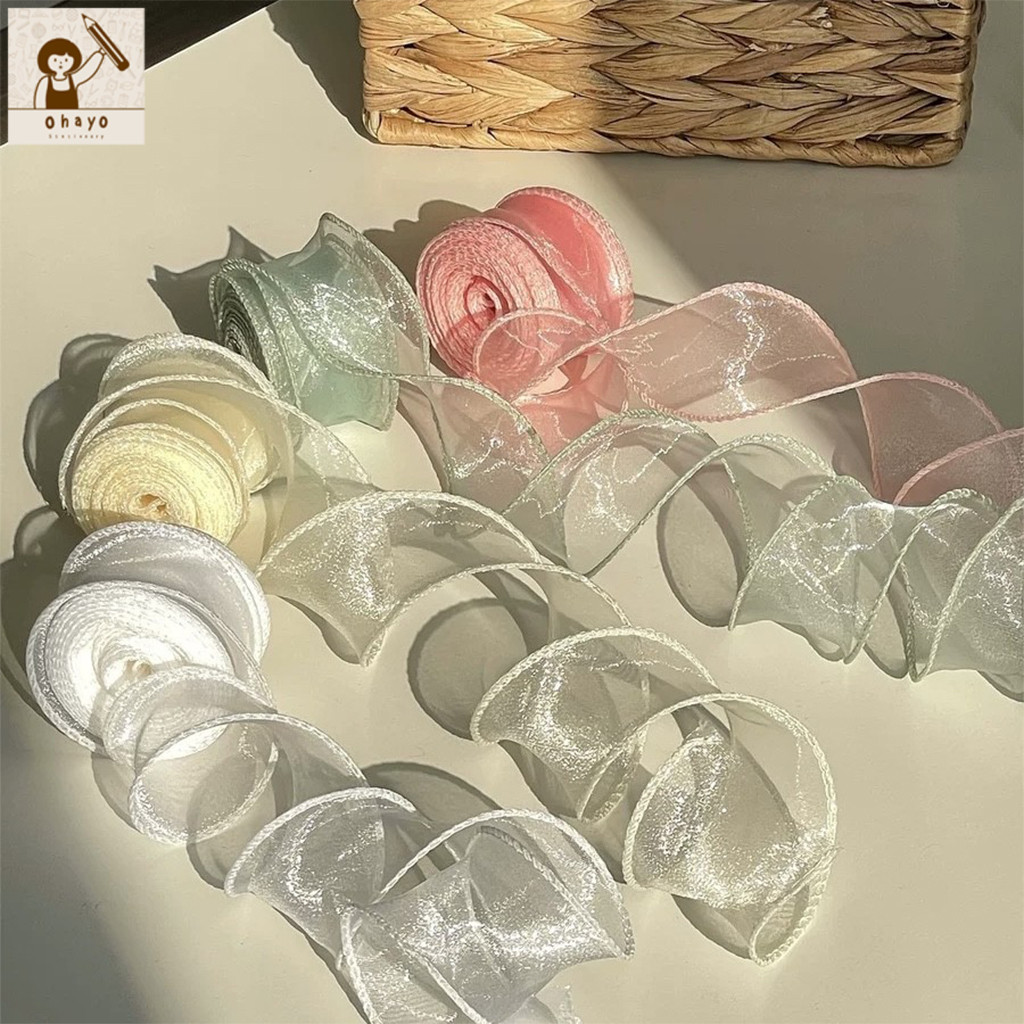 🌙Ramadan Gifts Lace Ribbon Fish Tail Ribbon 4cm*9M Fishtail Ribbon For ...