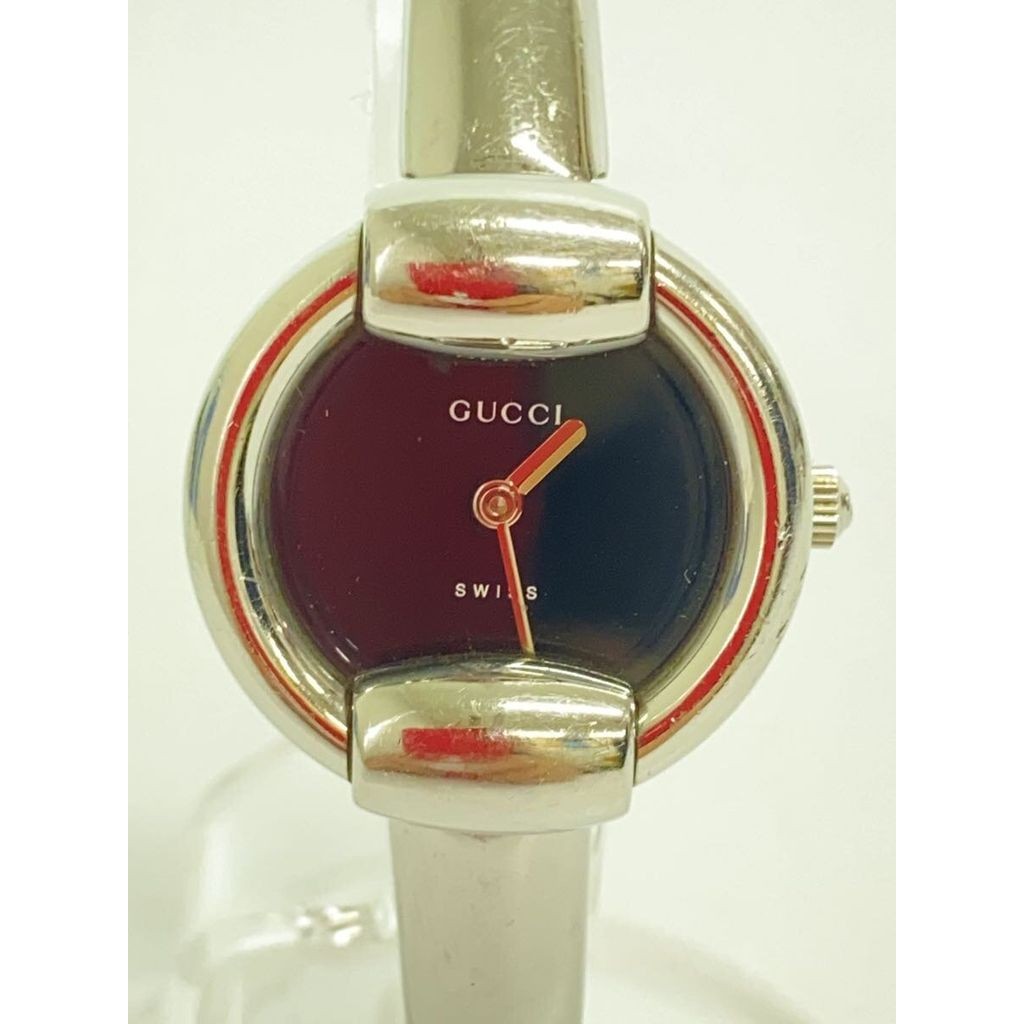 GUCCI Women's Watch Quartz Analog Stainless BLK SLV 1400L | Shopee Malaysia