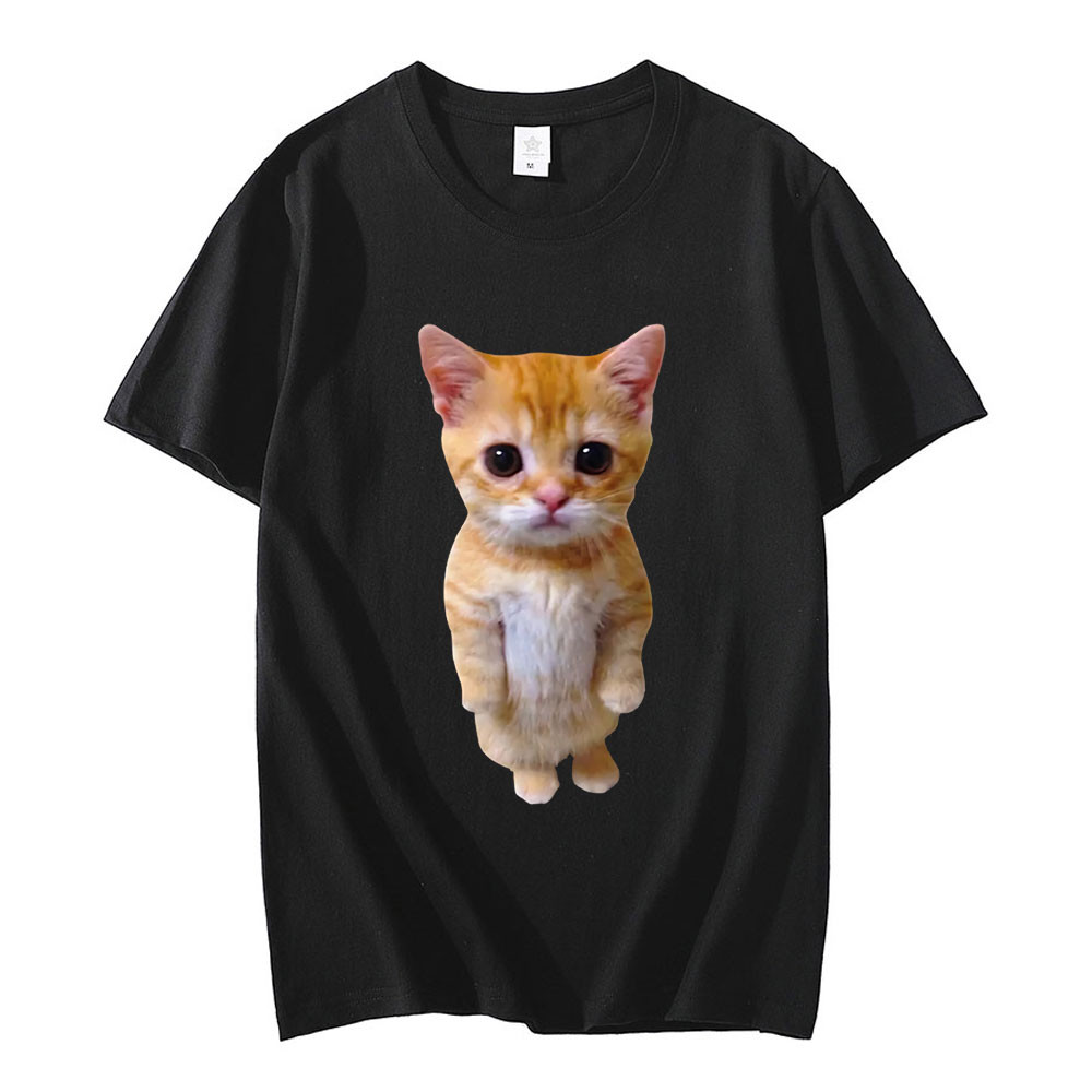 El Gato Meme Sad Crying Cat Munchkin Kitty Meme Trendy Graphic Tshirt ...