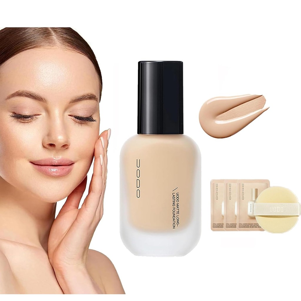 Uodo Liquid Foundation, Uodo Moisturizing Light Foundation, Uodo Foundation, Hydrating ...