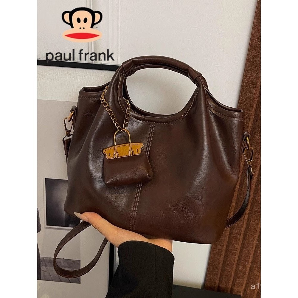 All-match Big Mouth Monkey Niche Retro 92% Crossbody Bag [Praise Rate ...