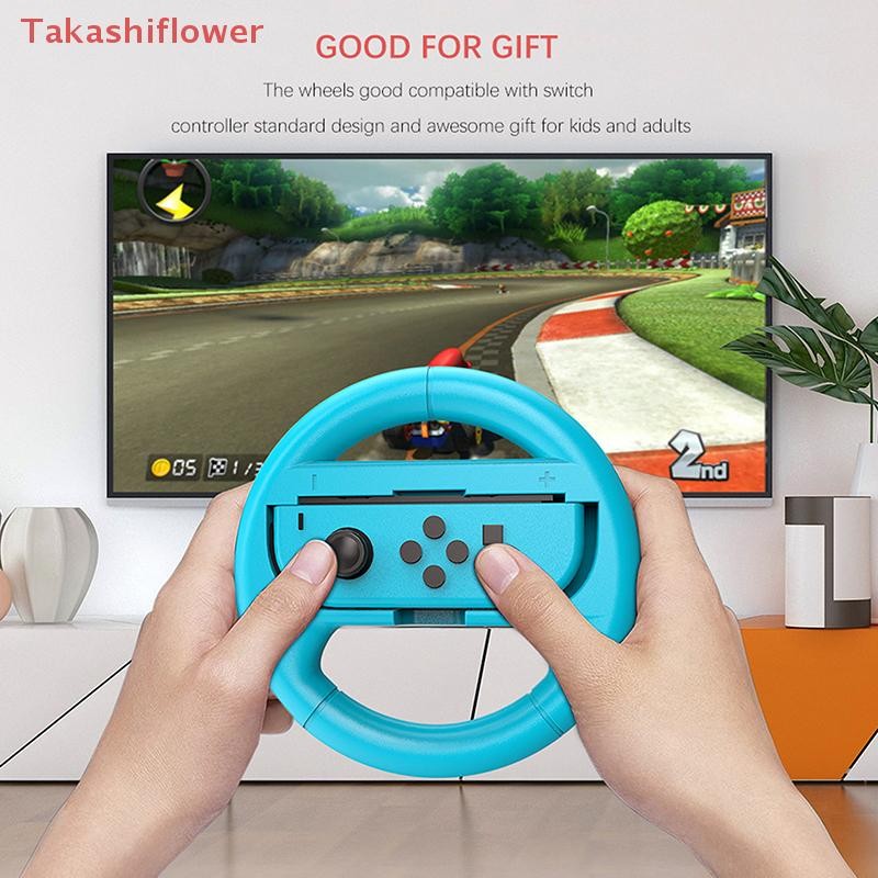 (Takashiflower) 2Pcs Racing Games Left Right Steering Wheel Handle ...