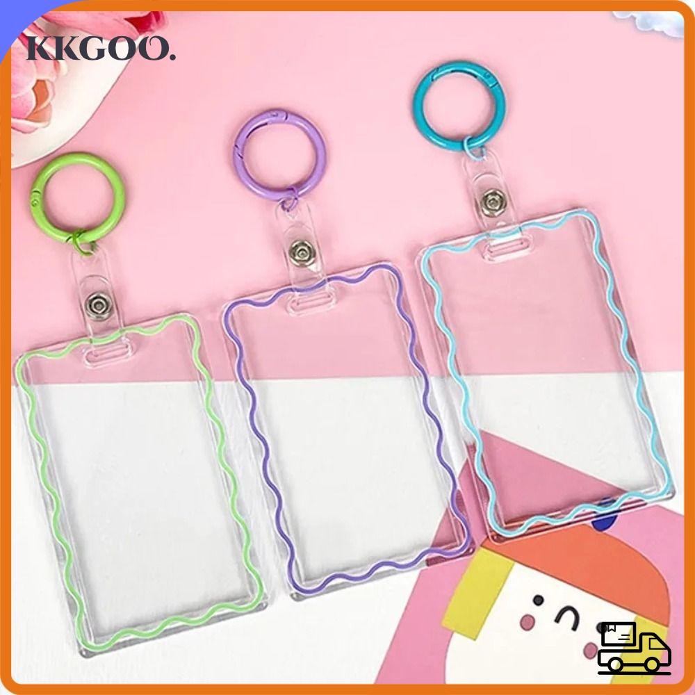 KKGOO Idol Card Holder, Bus Card 3 Inch Kpop Photocard Holder, Portable ...