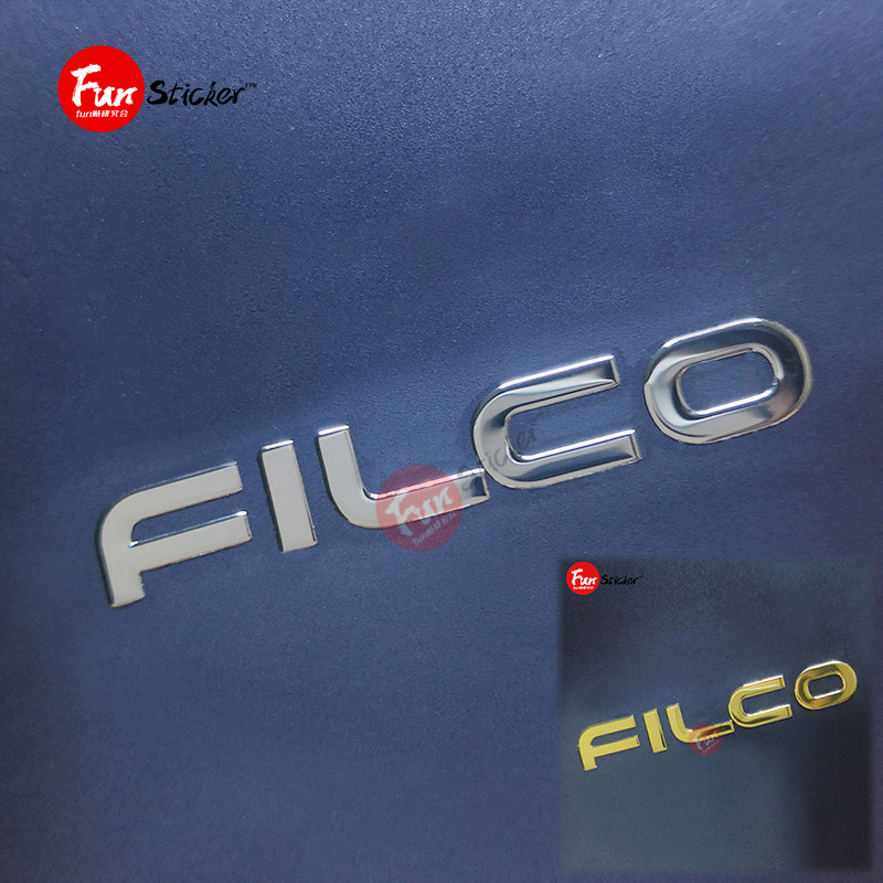 2025 Stickers FILCO Phil Cophil logo logo Metal Stickers Keyboard ...