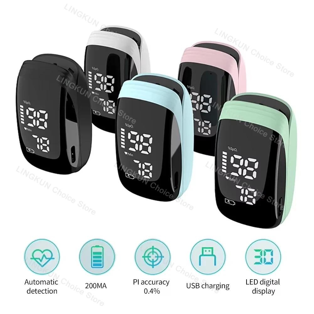 Rechargeable Medical Oximeter Strap Lanyard Fingertip Pulse Oximeter ...
