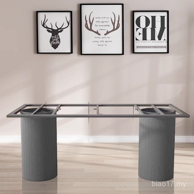 Oval Solid Wood Small Conference Table Nordic Long Table Workbench ...