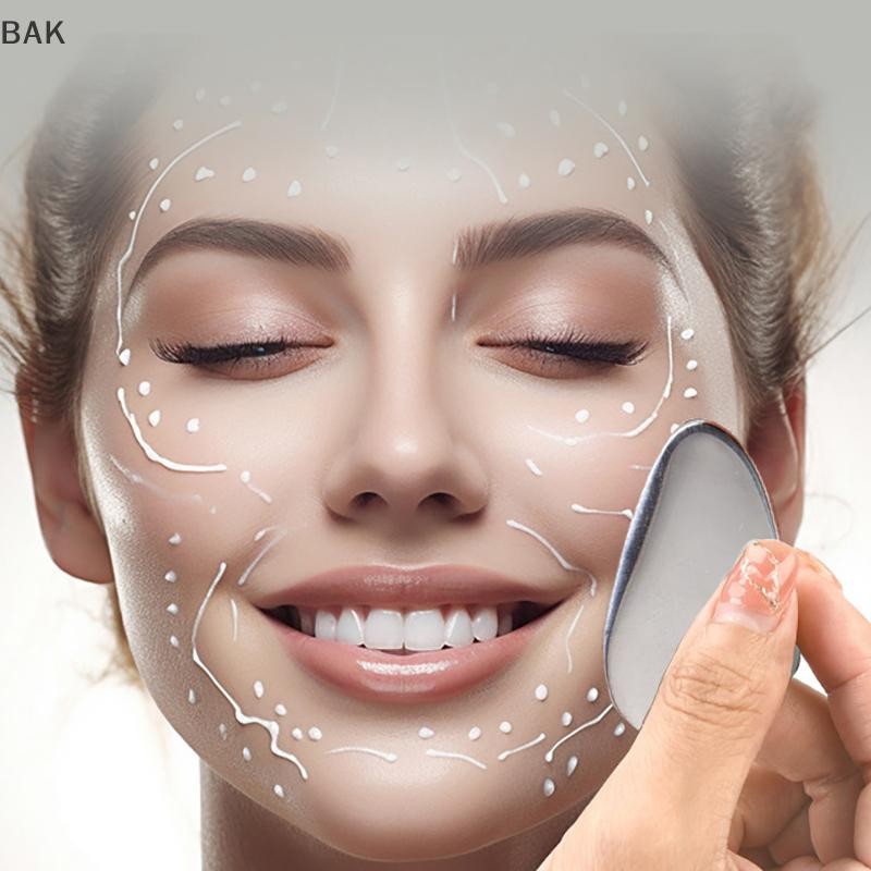 BAK Stainless Steel Gua Sha Board Eye Massager Guasha Massage Tool For ...