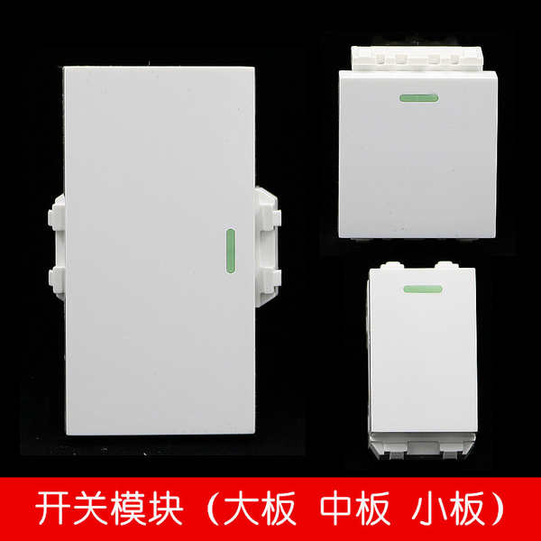 Switch Module Accessories Socket Panel Module Type 128 Dual Control ...